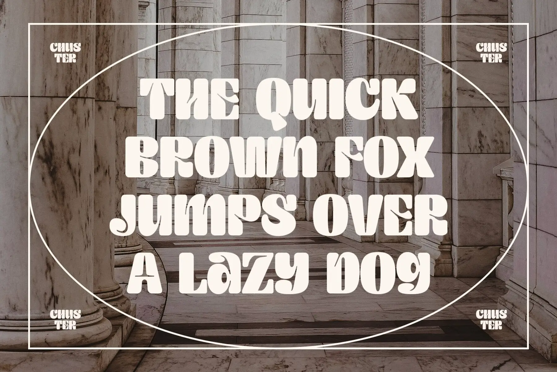 Chuster Font - YouWorkForThem