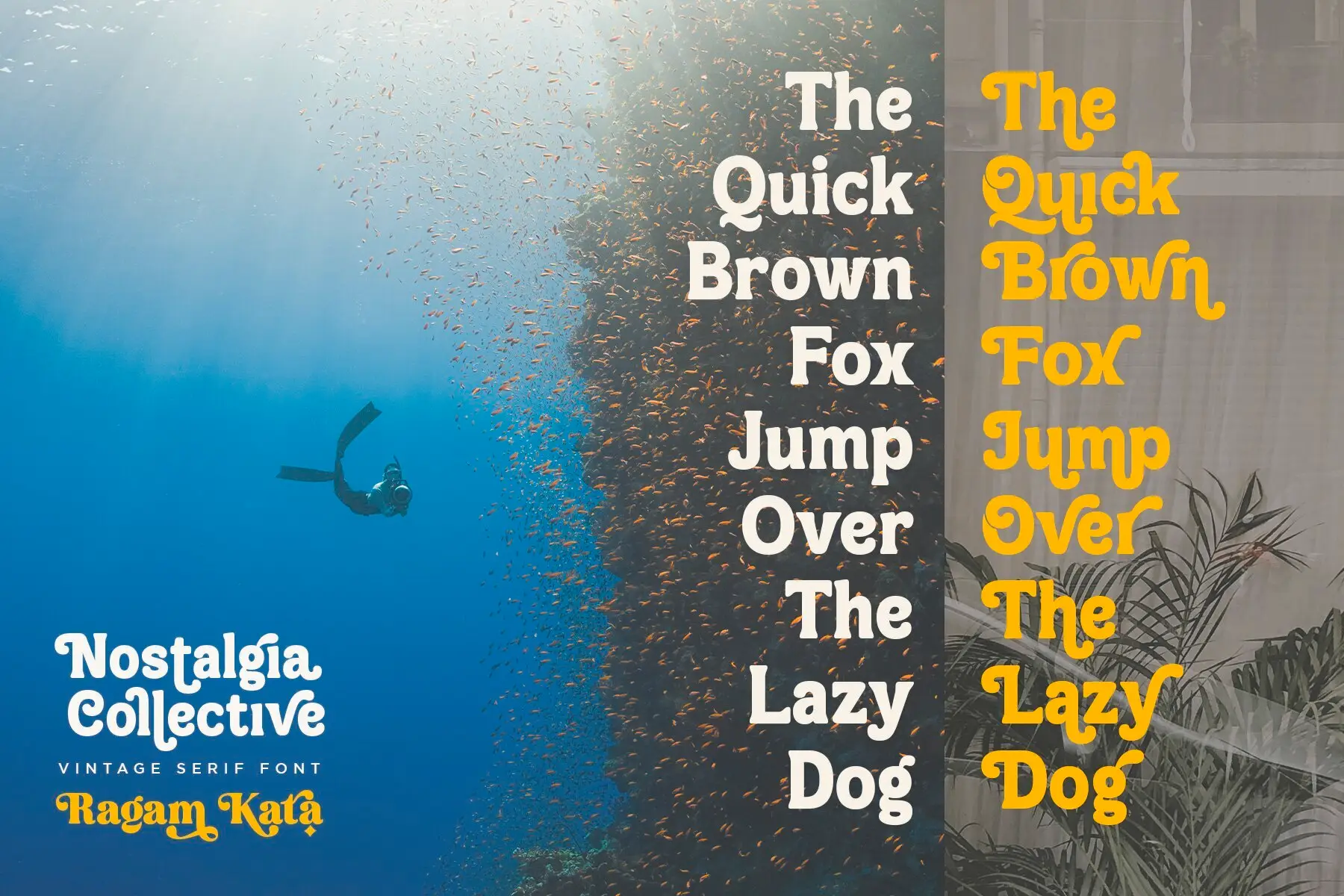 Nostalgia Collective Font - YouWorkForThem