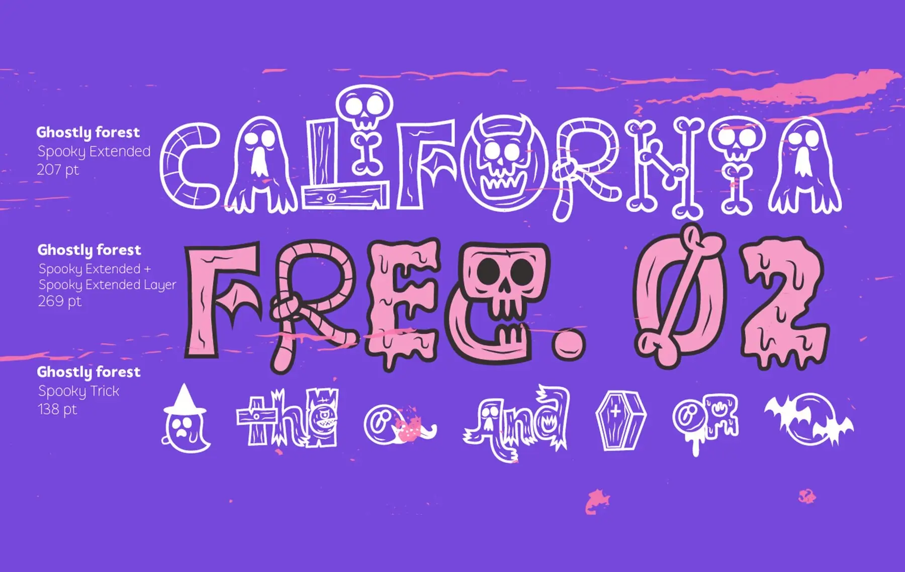 Ghostly Forest Font - YouWorkForThem