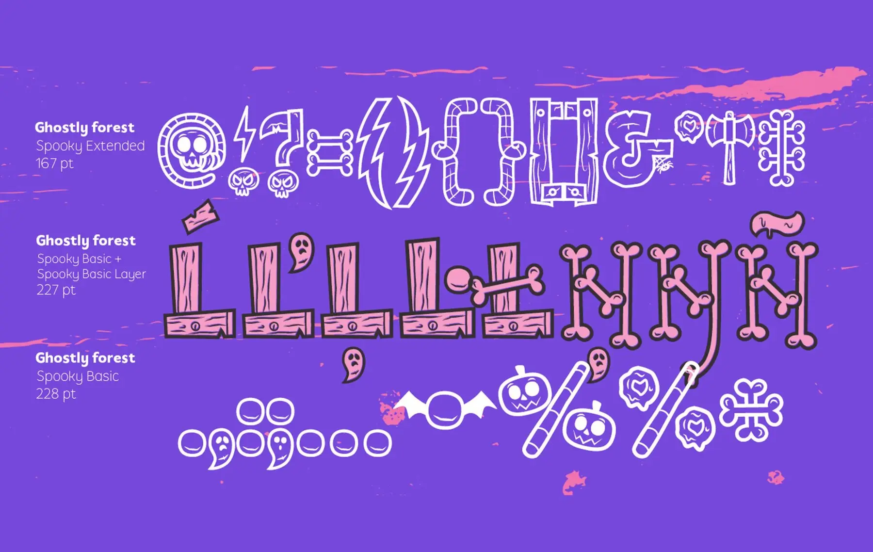 Ghostly Forest Font - YouWorkForThem