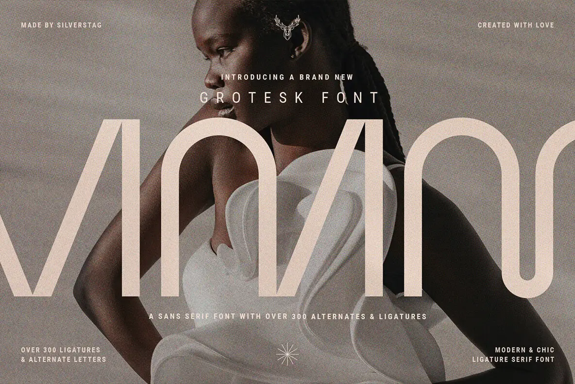 Modern Font Bundle Volume 4 - YouWorkForThem