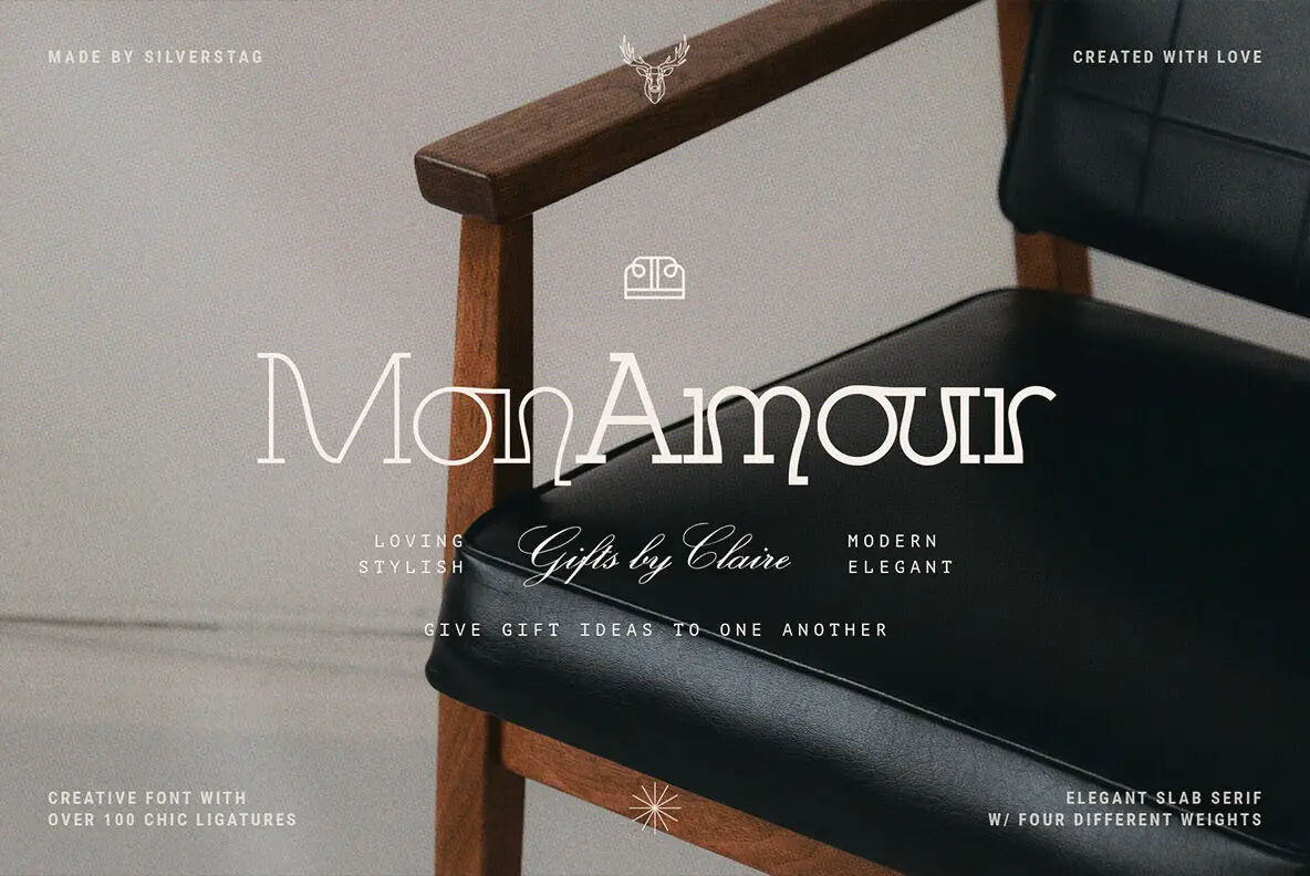 Modern Font Bundle Volume 4 - YouWorkForThem