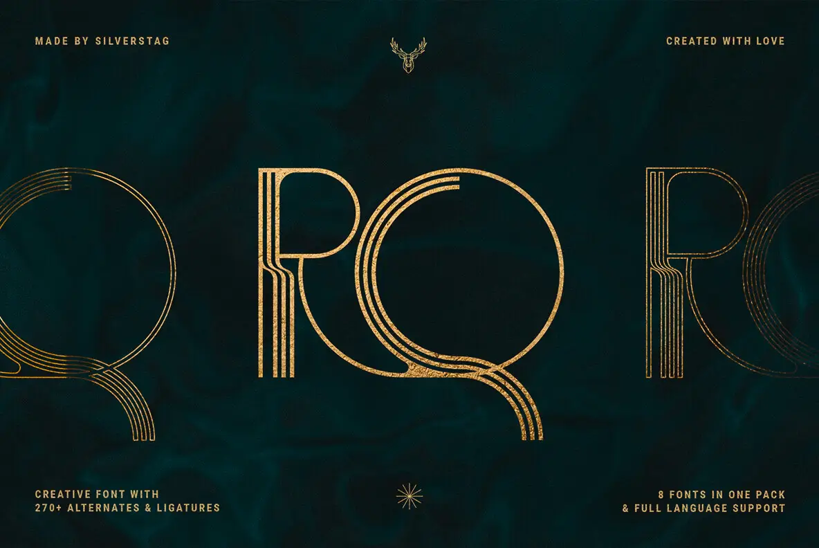 Modern Font Bundle Volume 4 - YouWorkForThem