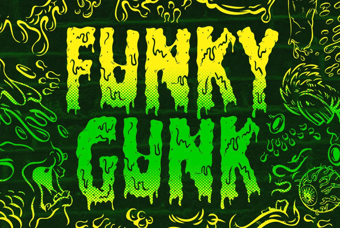 Filthy Creation Font - YouWorkForThem