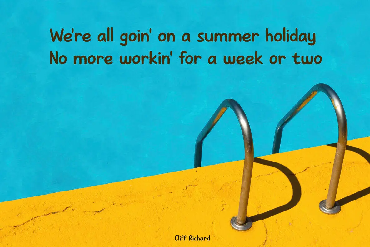 Six Week Holiday Font - YouWorkForThem