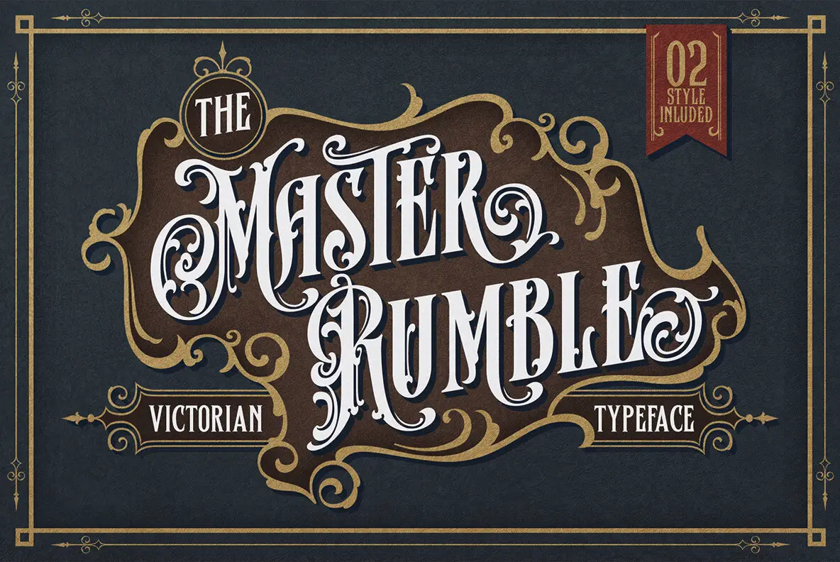 Master Rumble Font - YouWorkForThem