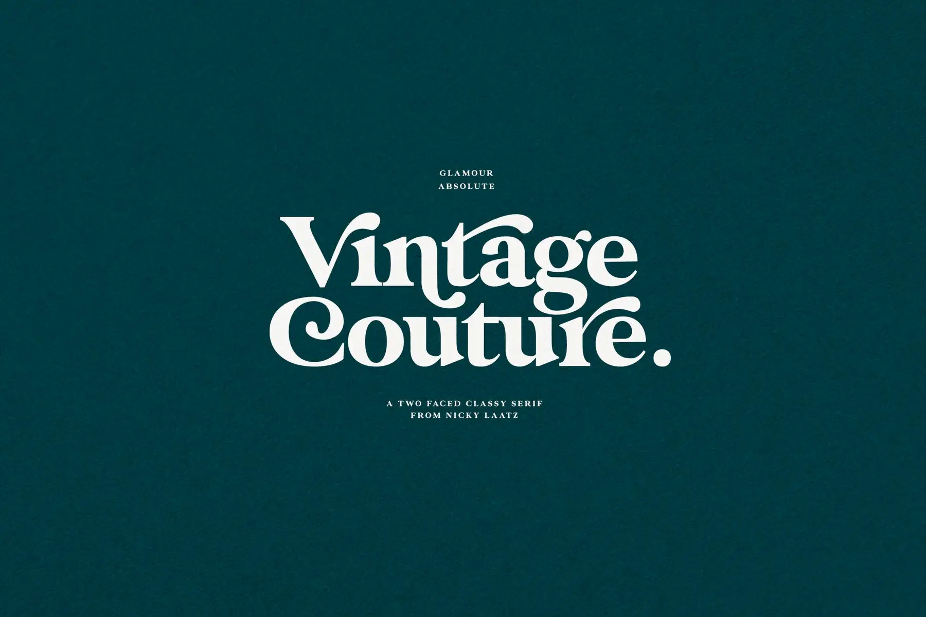 Glamour Absolute: Bold Serif with Modern and Vintage Curves ...