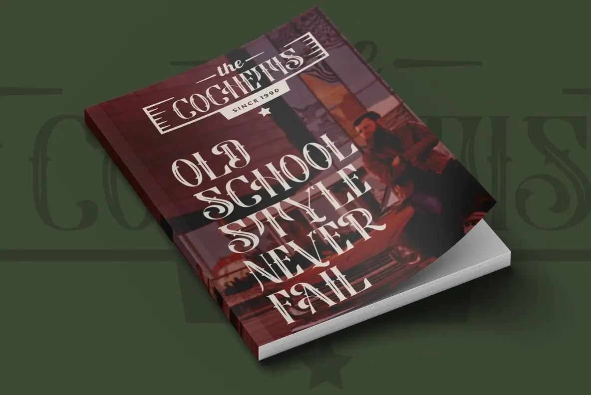 Vintage Binary Font - FontPath