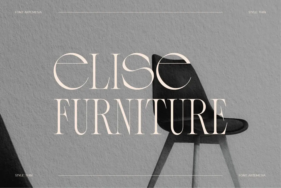Artemesia Font - YouWorkForThem