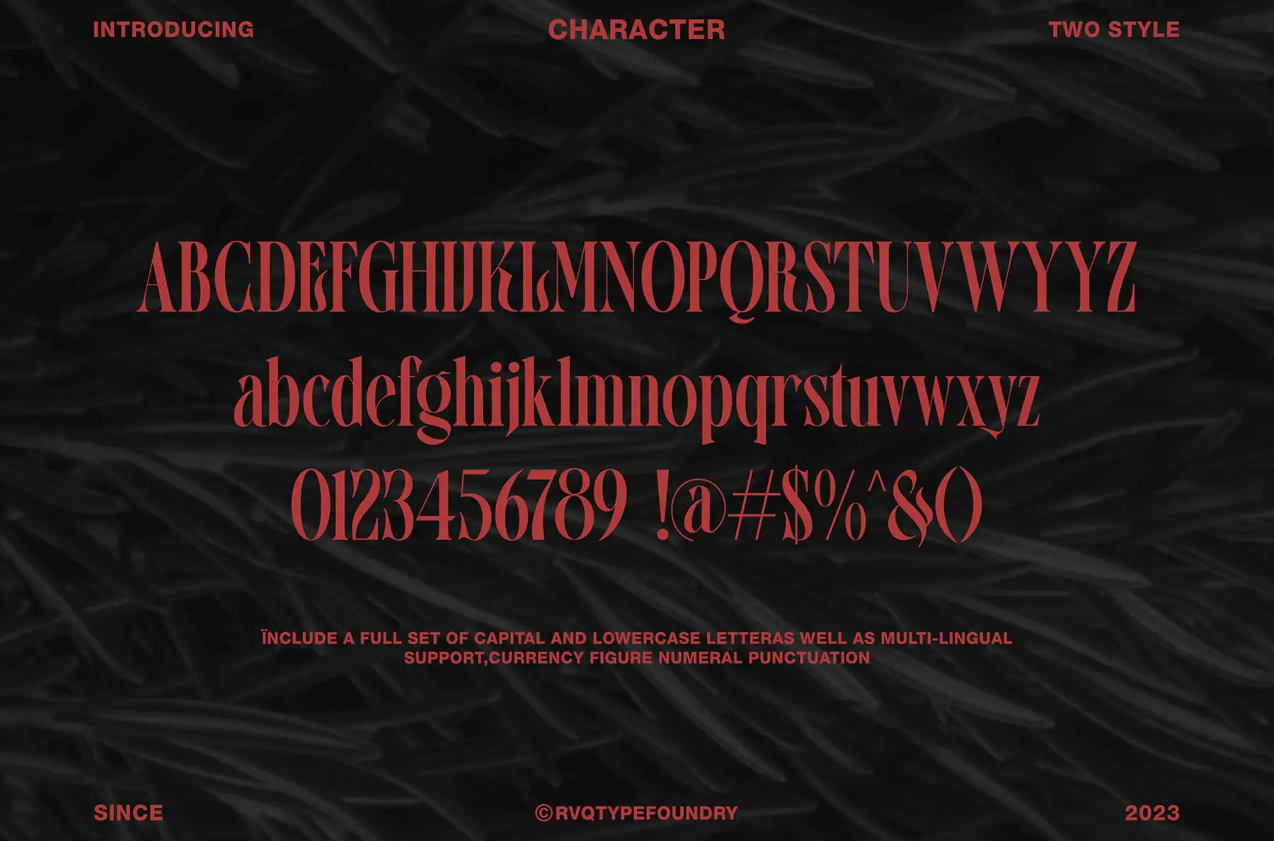 Revenge Font - YouWorkForThem