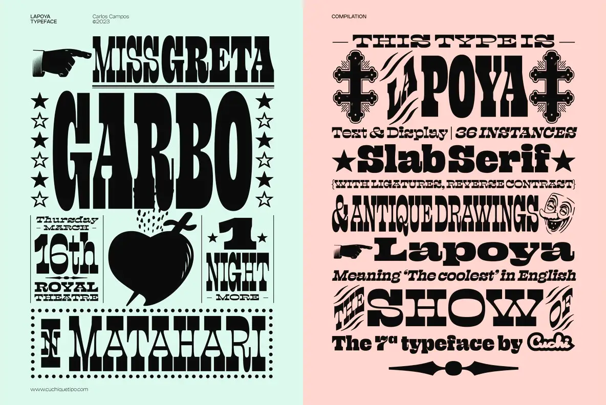 Lapoya Font - YouWorkForThem