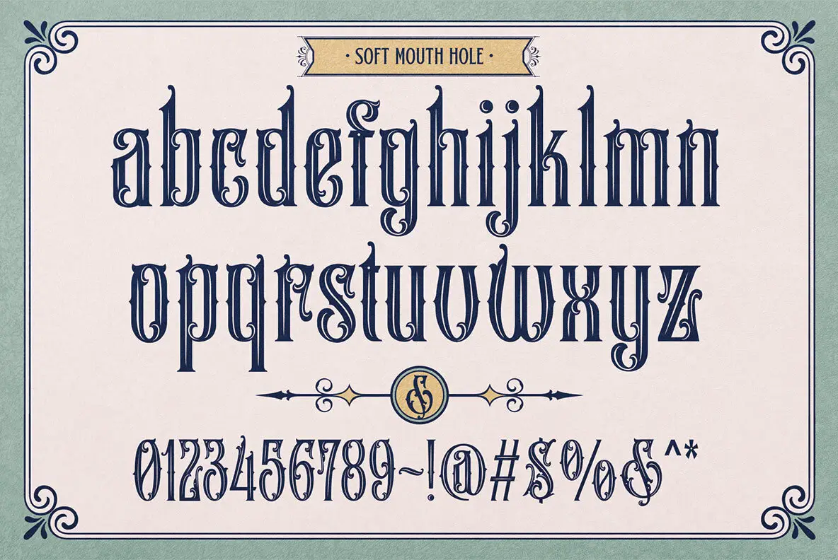 Soft Mouth Font - YouWorkForThem