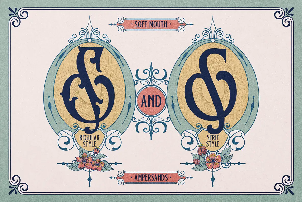 Soft Mouth Font - YouWorkForThem