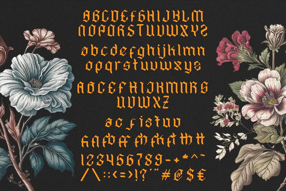 Hyacinth Font - YouWorkForThem