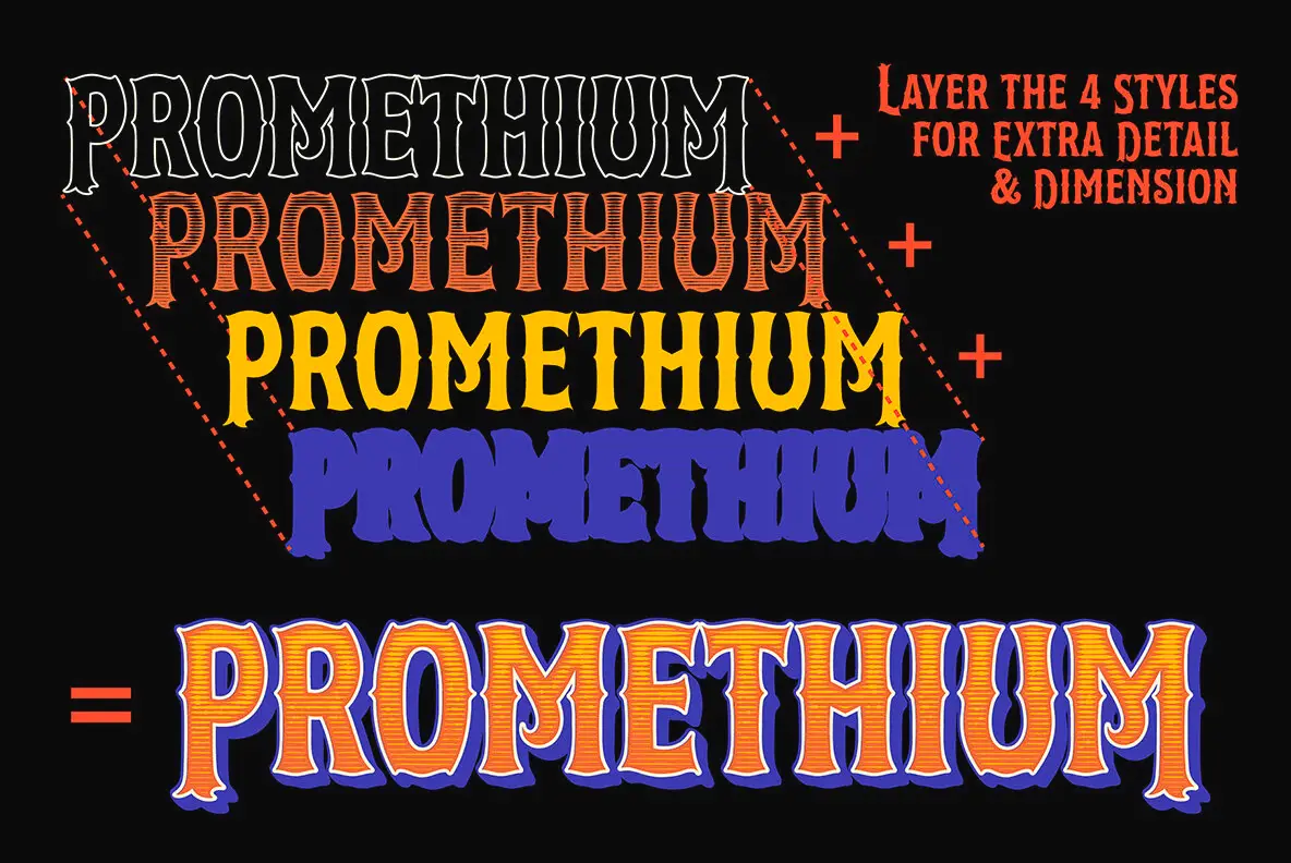 Promethium Font - YouWorkForThem