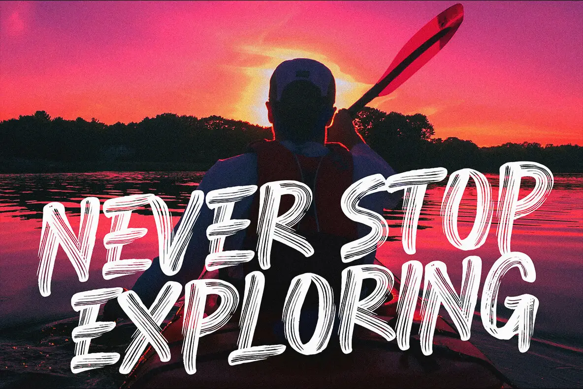 Horizone Survive Font - YouWorkForThem