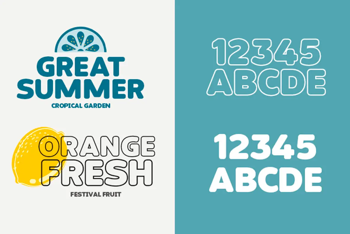 Back Groove Font - YouWorkForThem