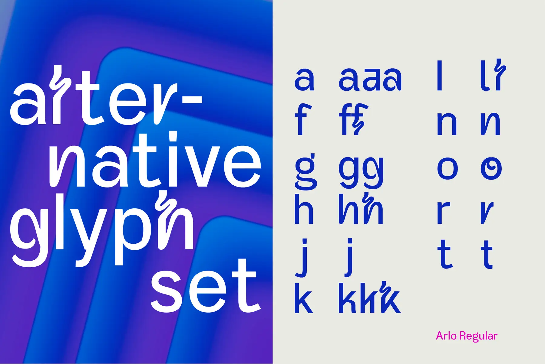 Arlo Sans Font - FontPath