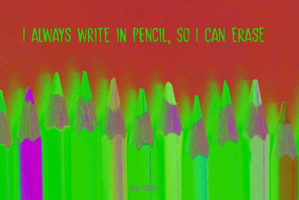 Gritty Pencil Font - YouWorkForThem