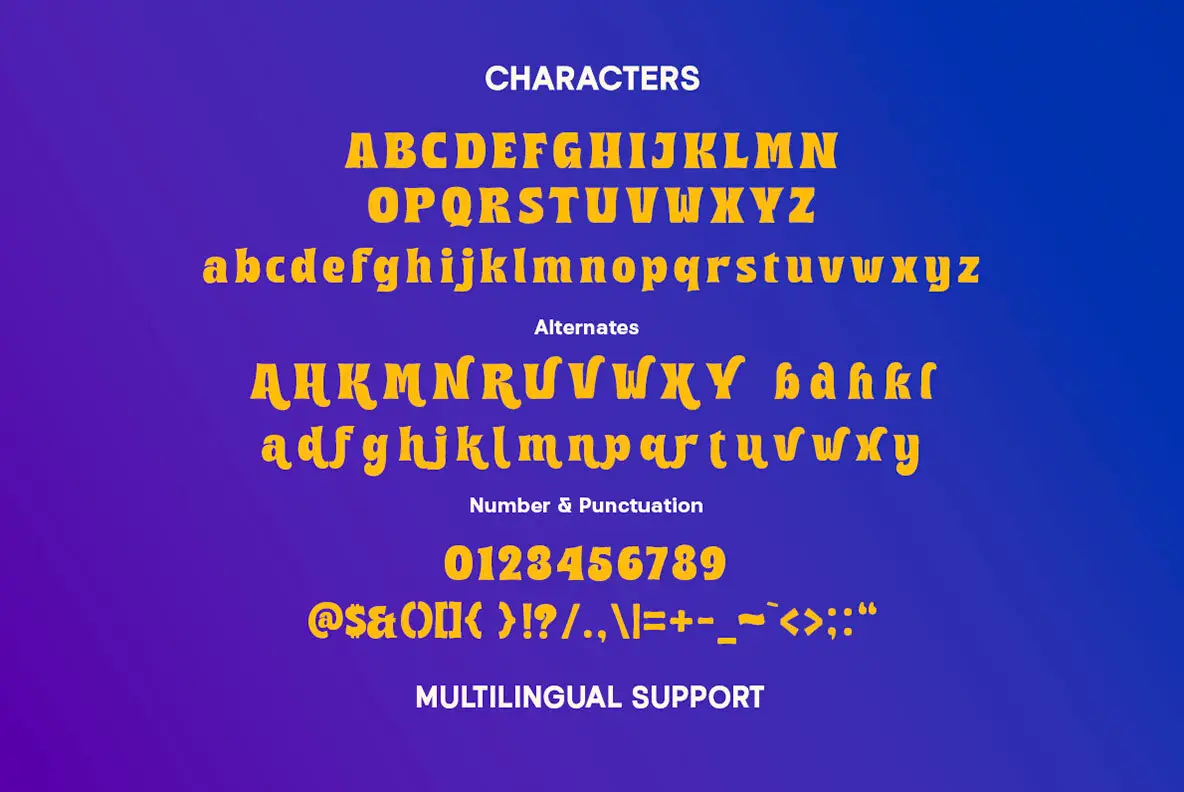 Melody Break Font - FontPath