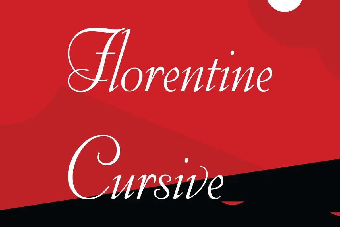 Florentine Cursive Font - FontPath