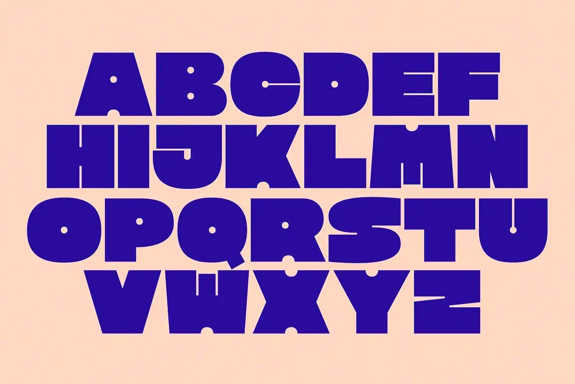 Flared Font - YouWorkForThem