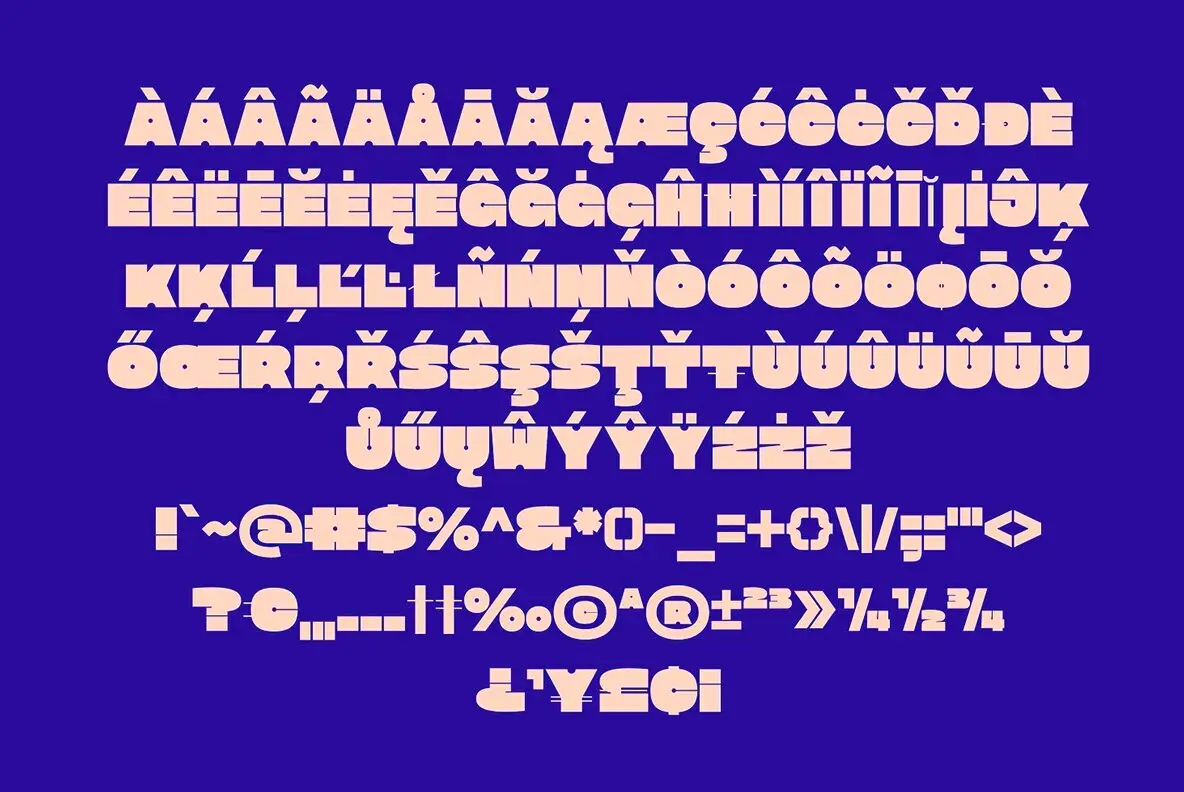 Flared Font - YouWorkForThem