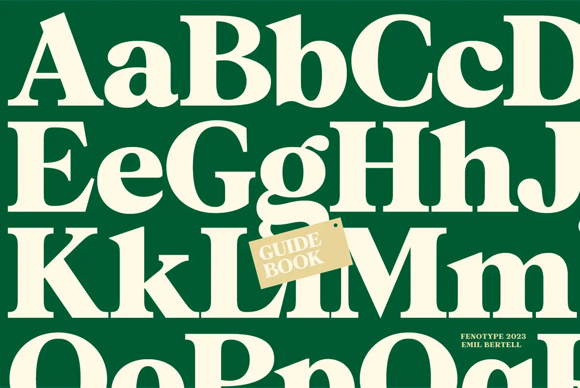 Guidebook Font - YouWorkForThem