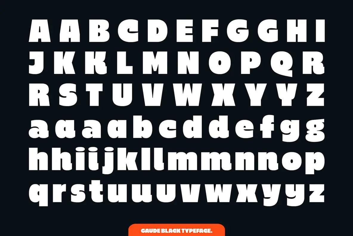 Gaude Font - YouWorkForThem