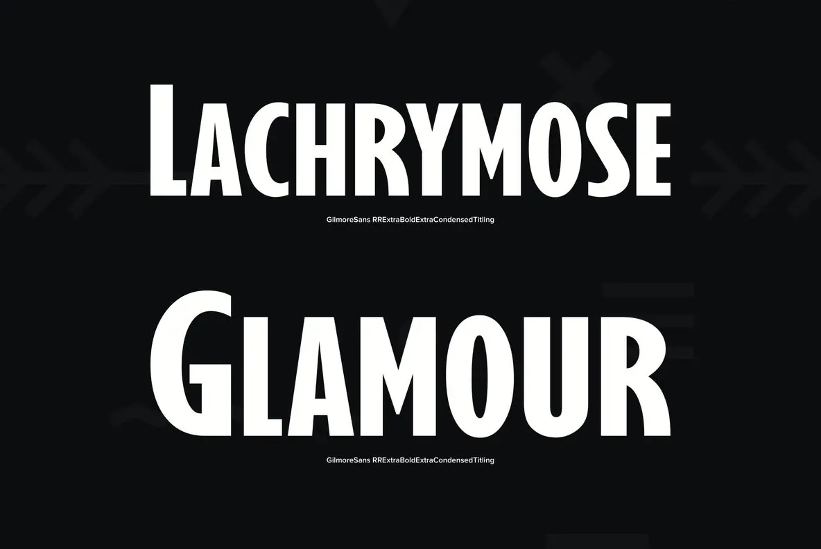 Gilmore Sans Font - FontPath