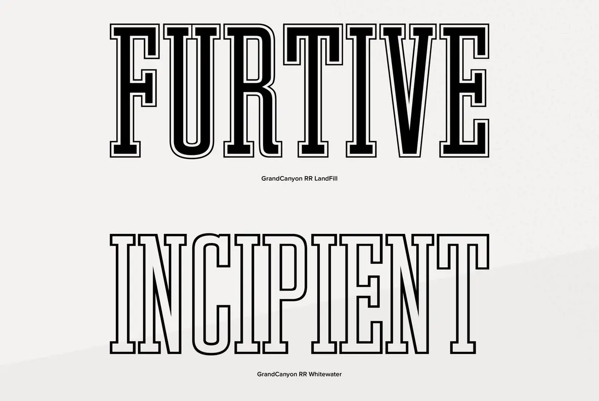 Grand Canyon Font - FontPath