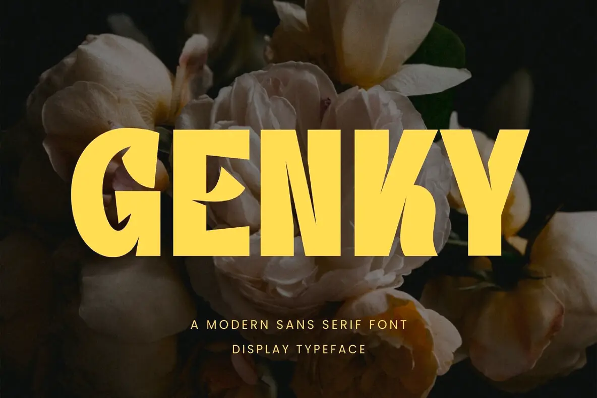 Genky Font - YouWorkForThem