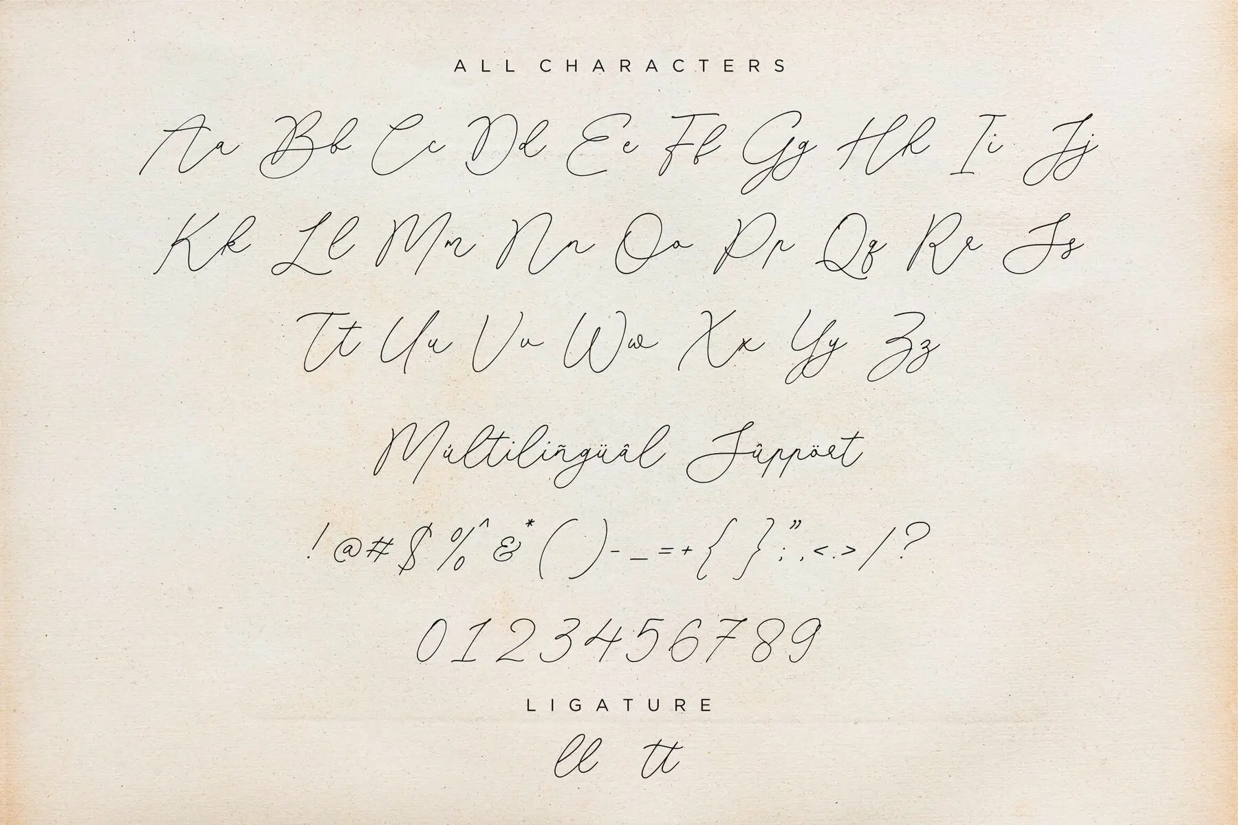 Miserable Emillia Font - YouWorkForThem