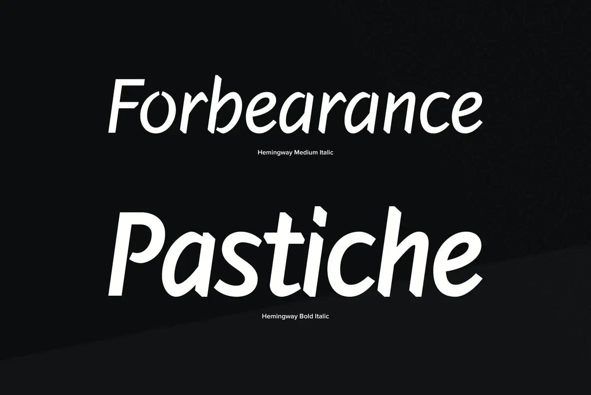 Hemingway Pro Font - FontPath