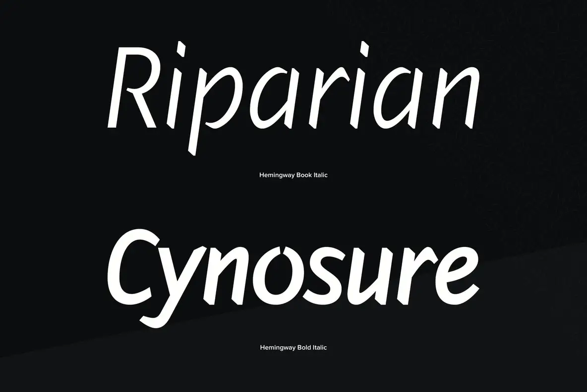 Hemingway Pro Font - FontPath