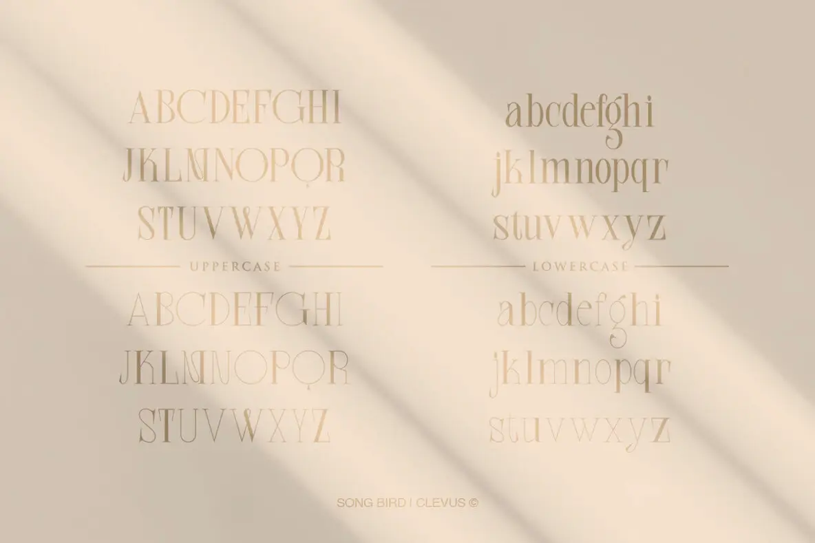 Song Bird Font - FontPath