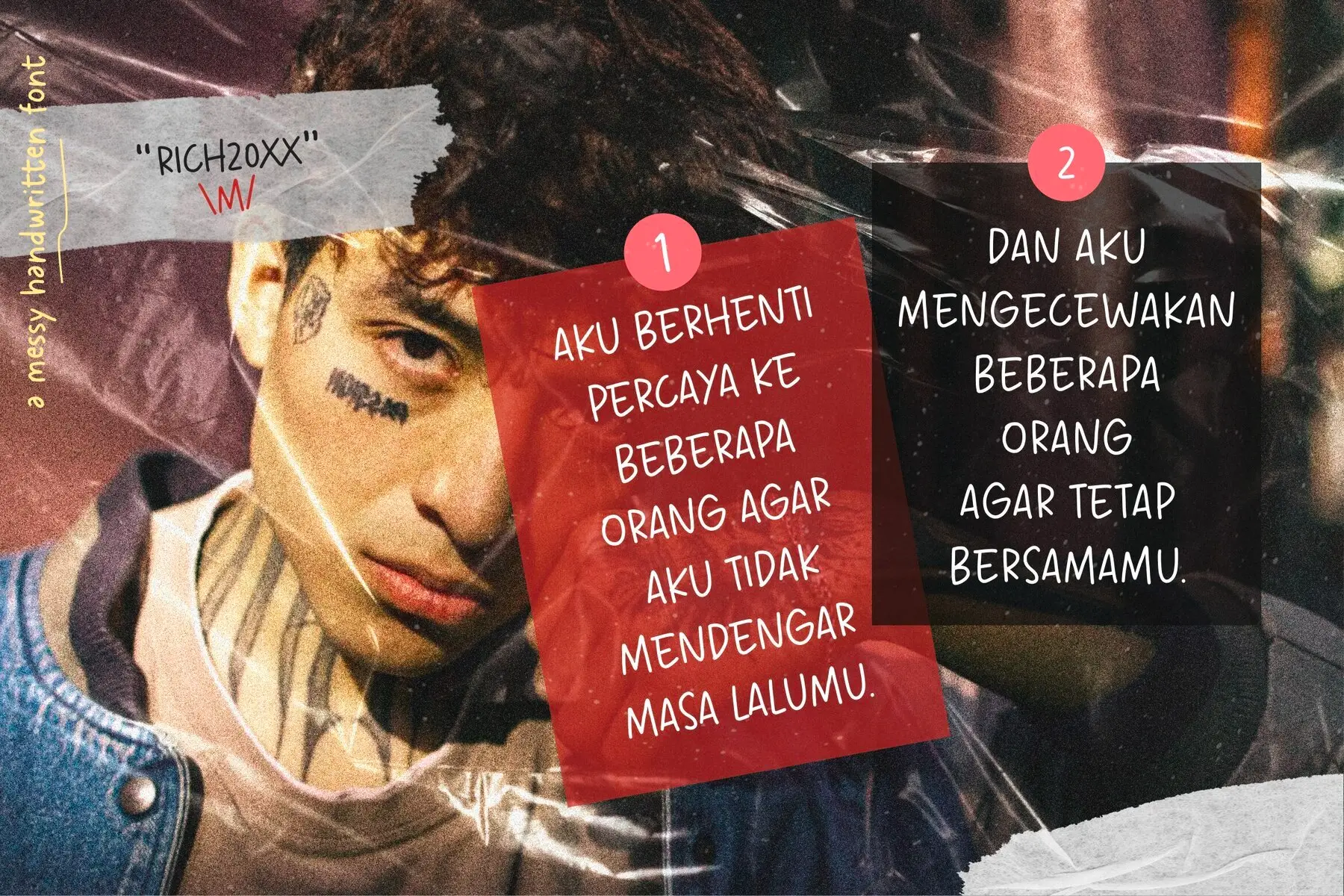 Sampun Hopeless Font - YouWorkForThem