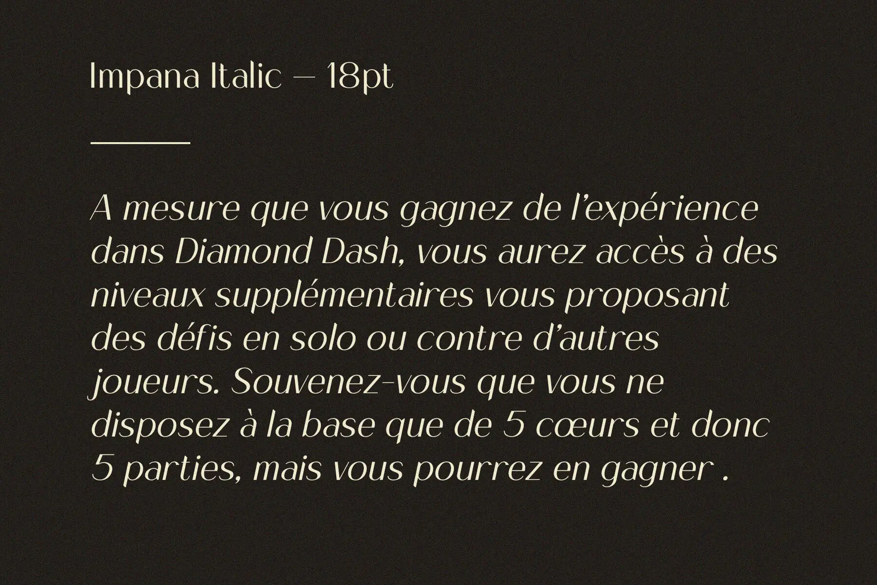 Impana Font - YouWorkForThem