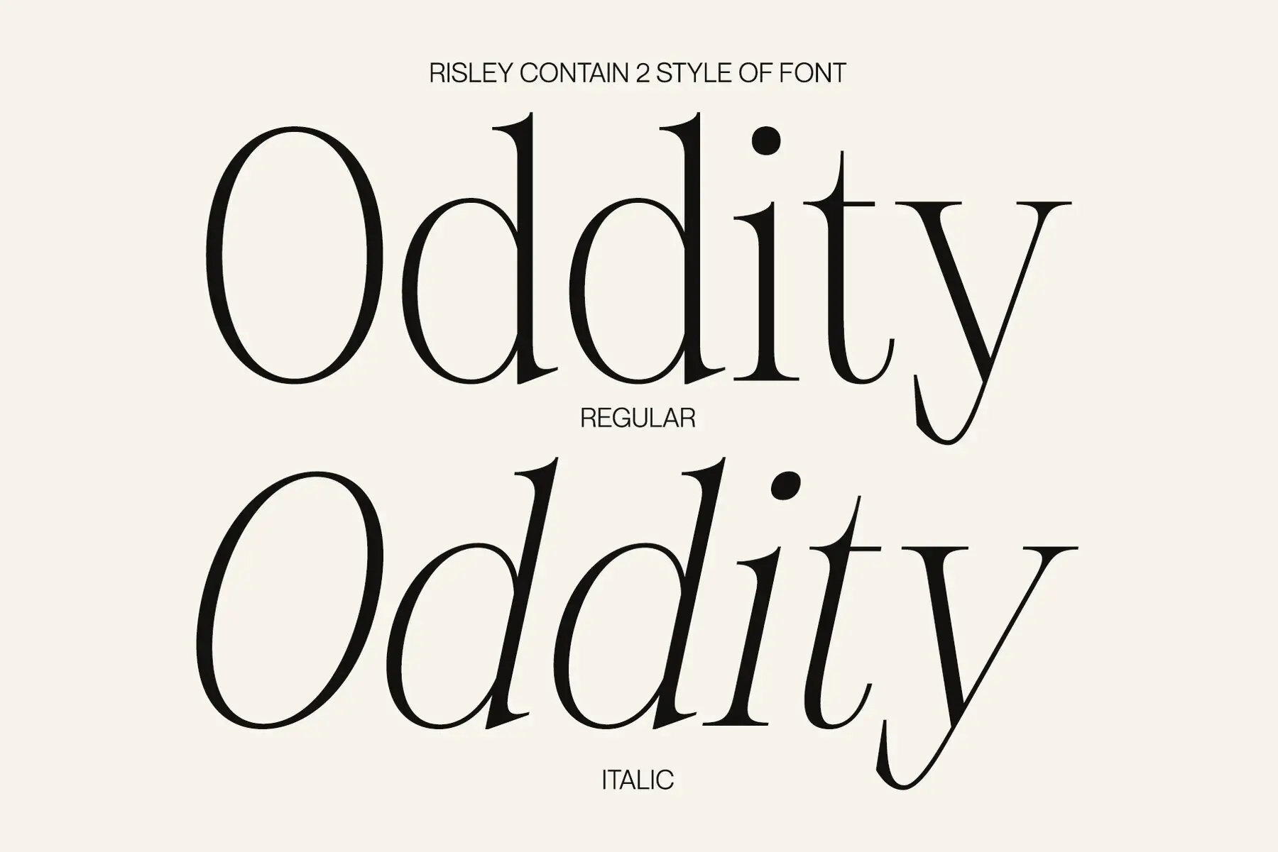 Risley Font - YouWorkForThem