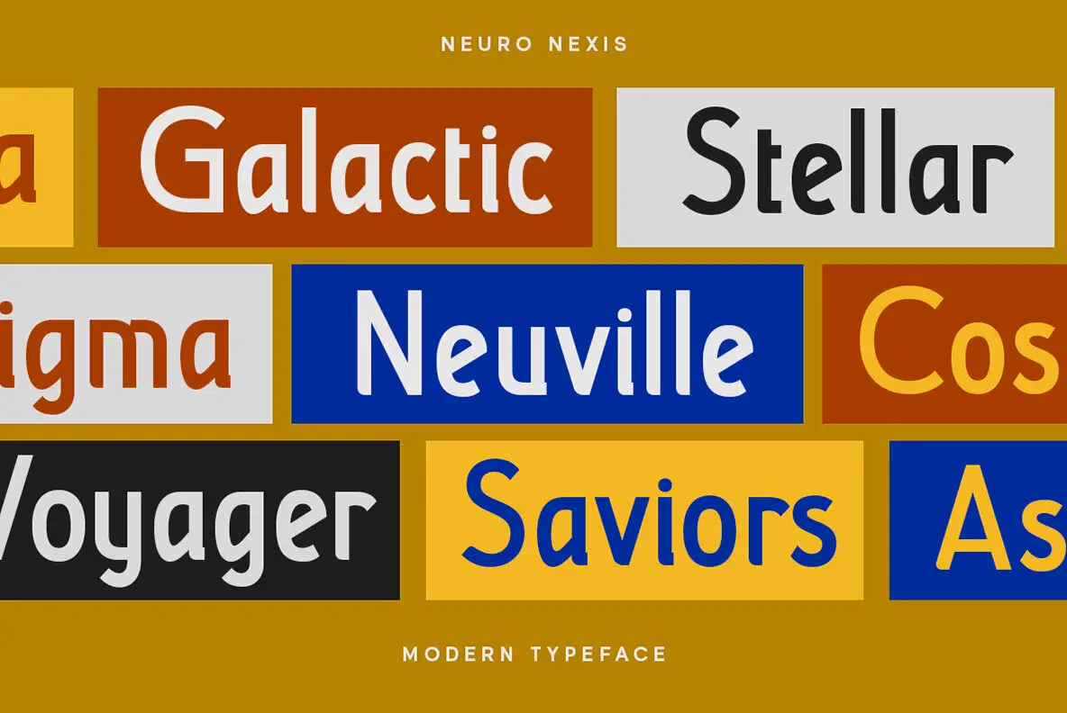 Neuro Nexis Font - YouWorkForThem