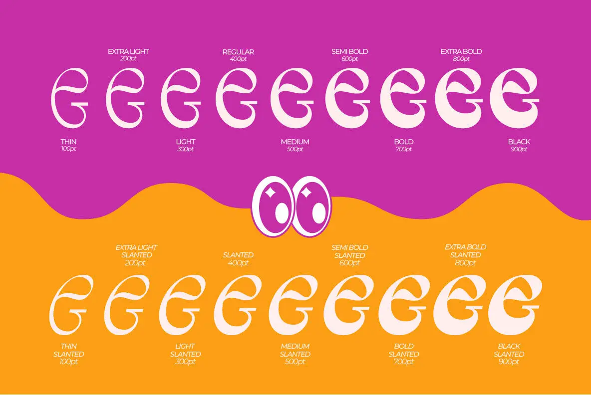 Hypne Pop Font - YouWorkForThem