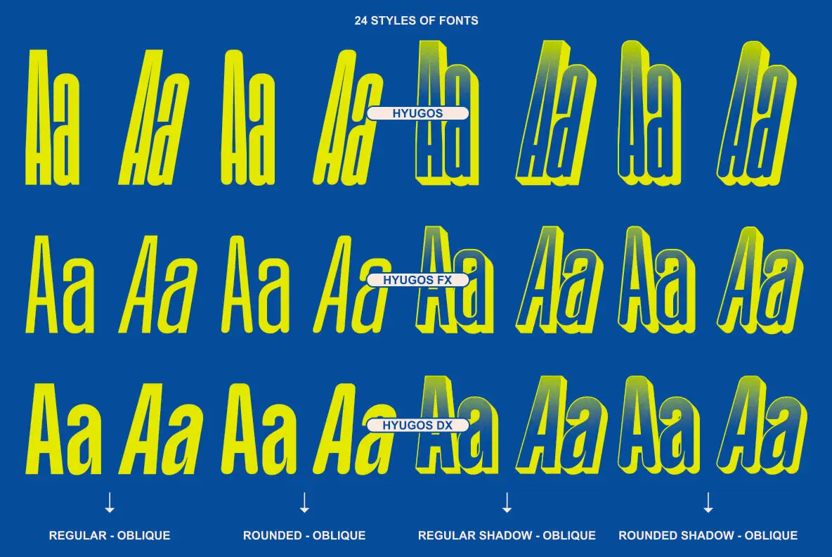 Hyugos Font - FontPath