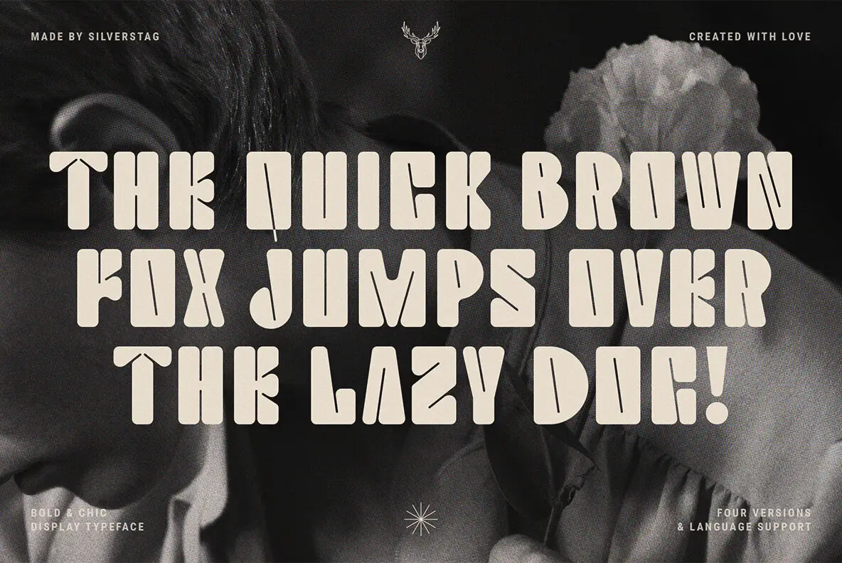 Bolt Display Font - YouWorkForThem