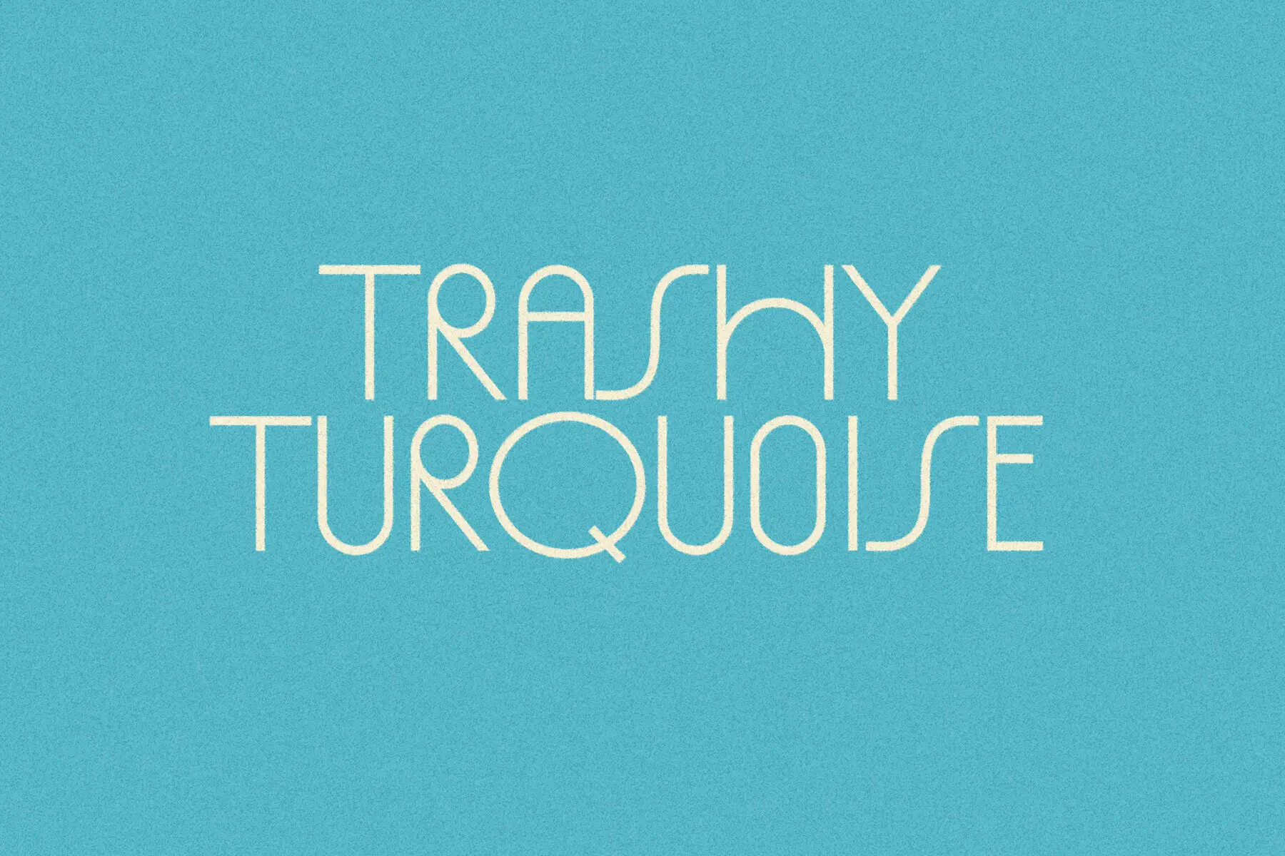 August Deco Sans Font - FontPath