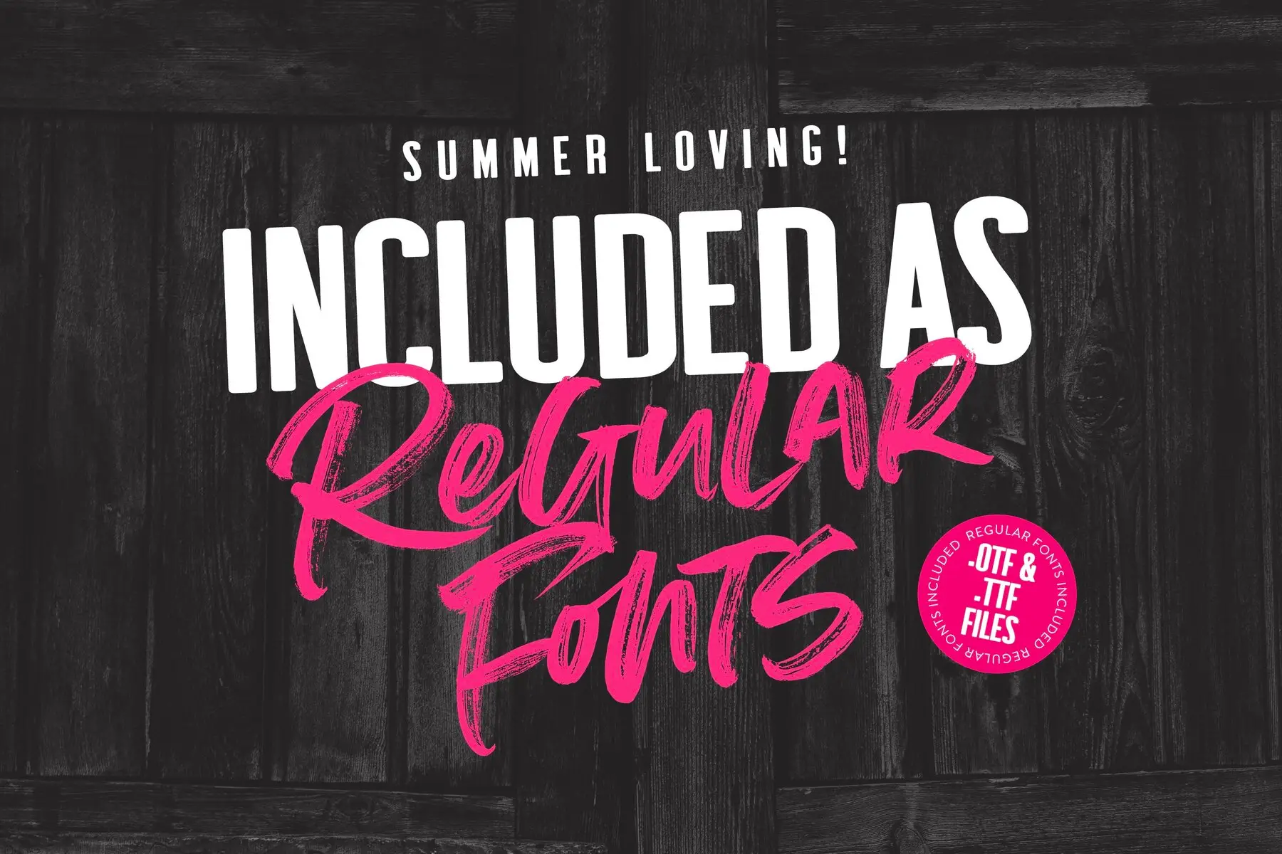 Summer Loving Font - YouWorkForThem