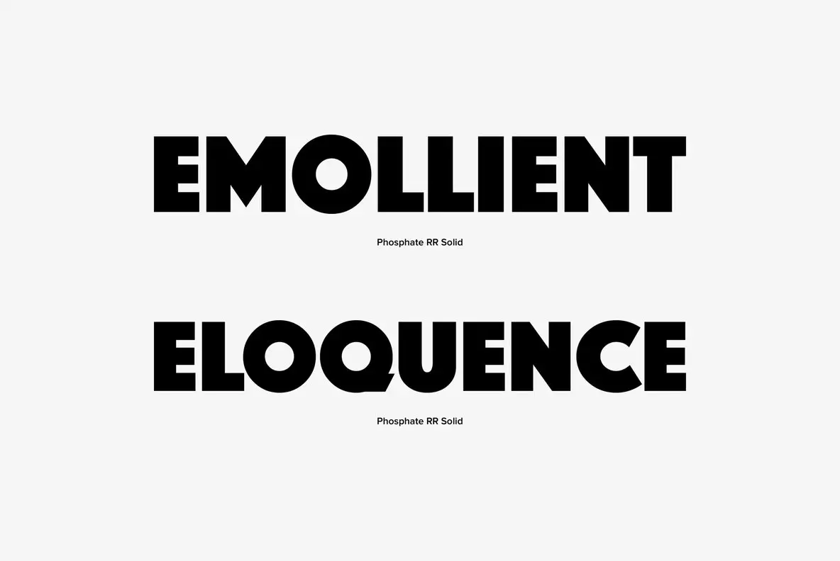 Phosphate Font - YouWorkForThem