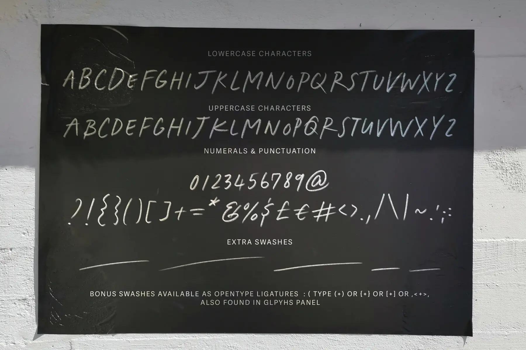 Mark My Words SVG Font - YouWorkForThem