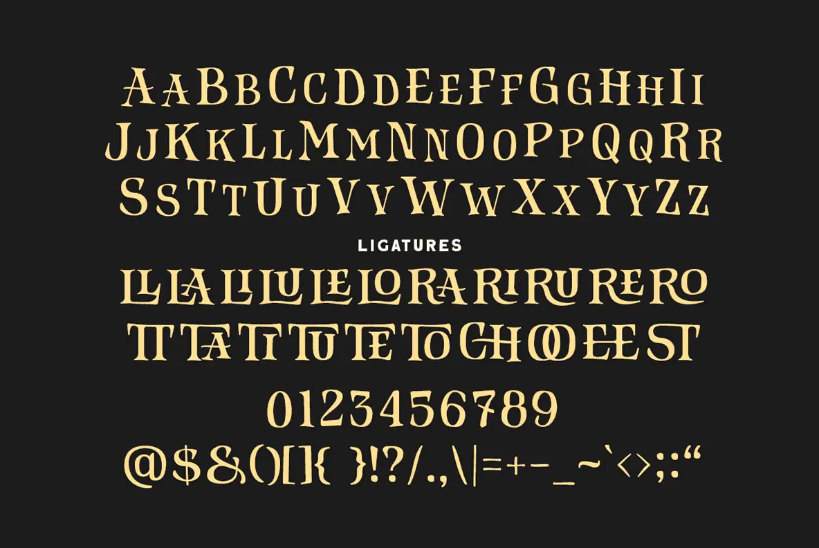 Haunted Gallery Font - YouWorkForThem