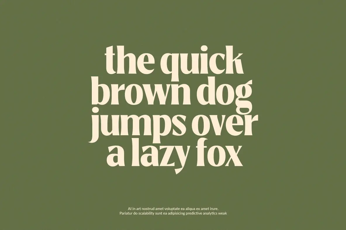 True Sage Font - YouWorkForThem