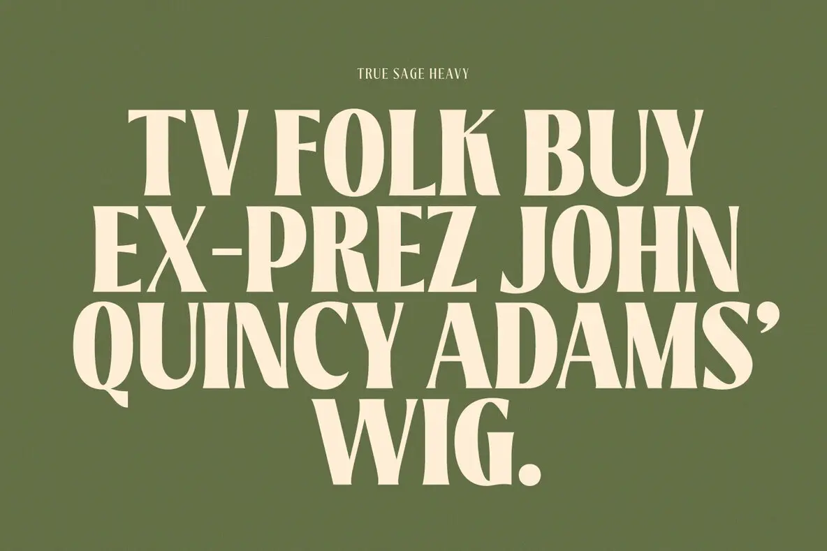 True Sage Font - FontPath